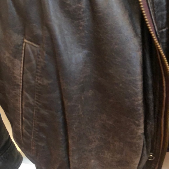 U2 Wear Me Out | Jackets & Coats | Leather Bomber Jacket | Poshmark